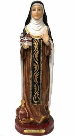 Santa Eduviges 12" Statue – Gonzalez: Articulos Religiosos